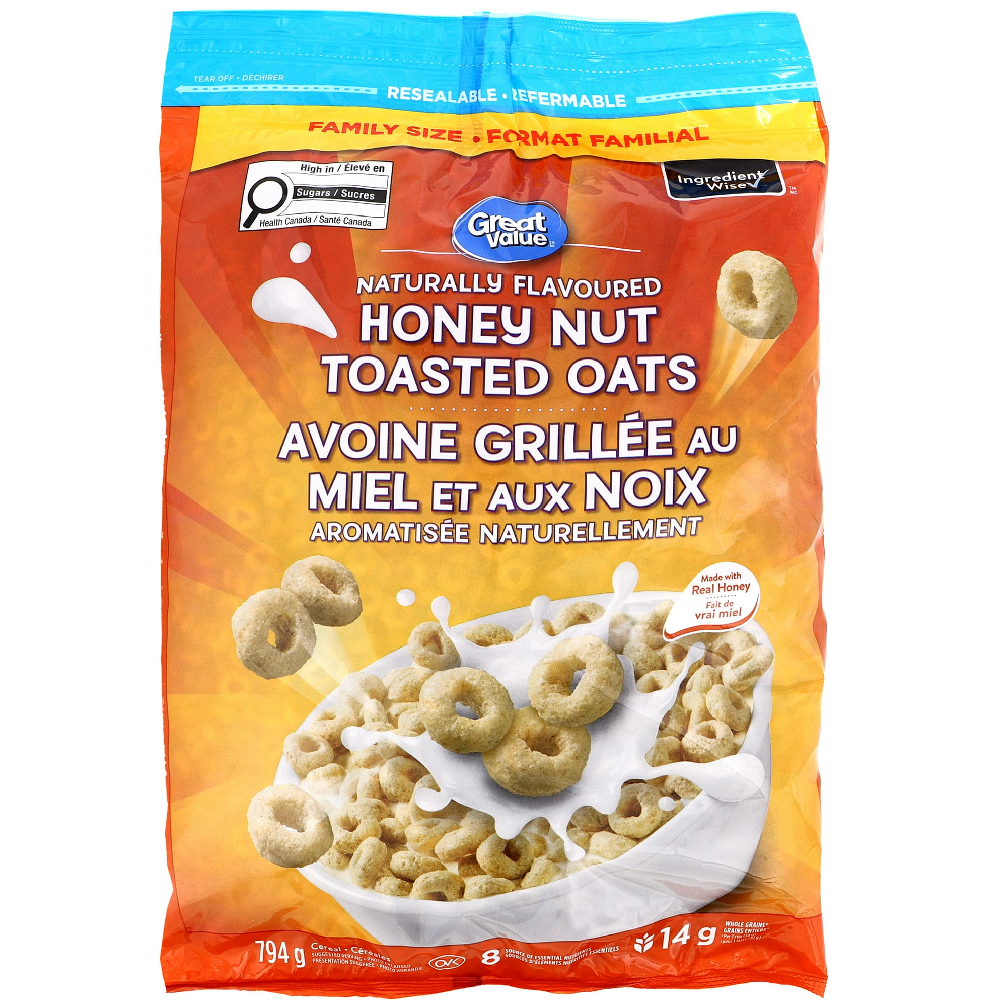 Click here for Great Value Naturally Flavoured Honey Nut Toasted... prices