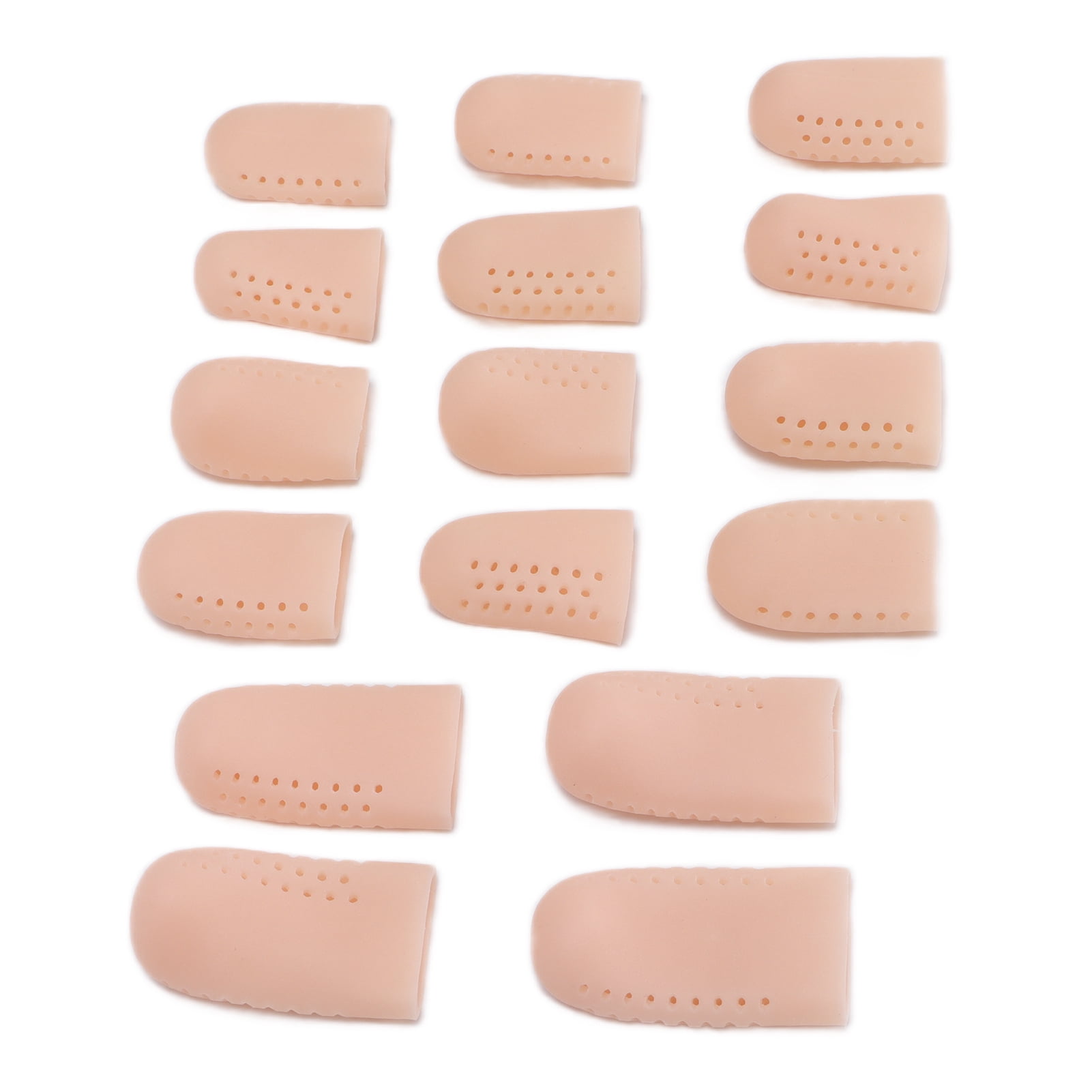 Protector de Dedos de los Pies 16 Fundas de Tubo de Gel para los Dedos ...