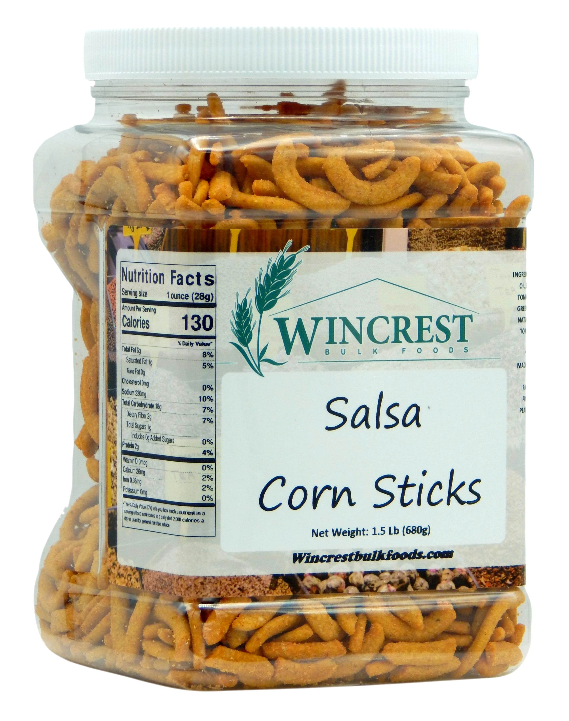 WinCrest Salsa Corn Sticks - 1.5 Lb Tub - Walmart.com