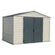 DuraMax StoreMax Plus 10.5x8 Ft with Molded Floor Outdoor Storage Shed ...