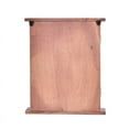 Wooden Key Box Cabinet Wall Mounted Keys Hooks Storage Holder With 6 ...
