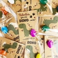 A Dinosaur Hatching Eggs, Valentine'S Day Exchange Cards With 2Pc Cards ...