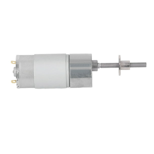 Worm Gear Motor,Self Locking DC Worm Speed Reduction Geared Motor DC ...
