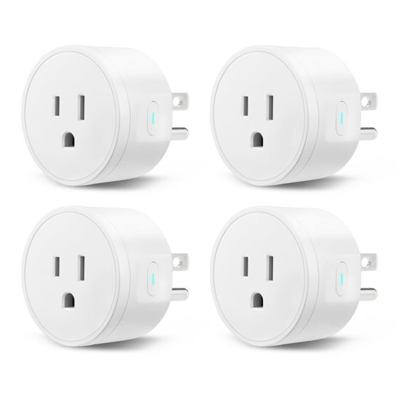Ghome Smart Mini Wi-Fi Plug Socket, Works with Alexa and Google Home ...