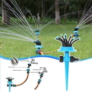 Orbit Lawn Watering Soaker Irrigator with Adjustable Flow - Water Lawns ...