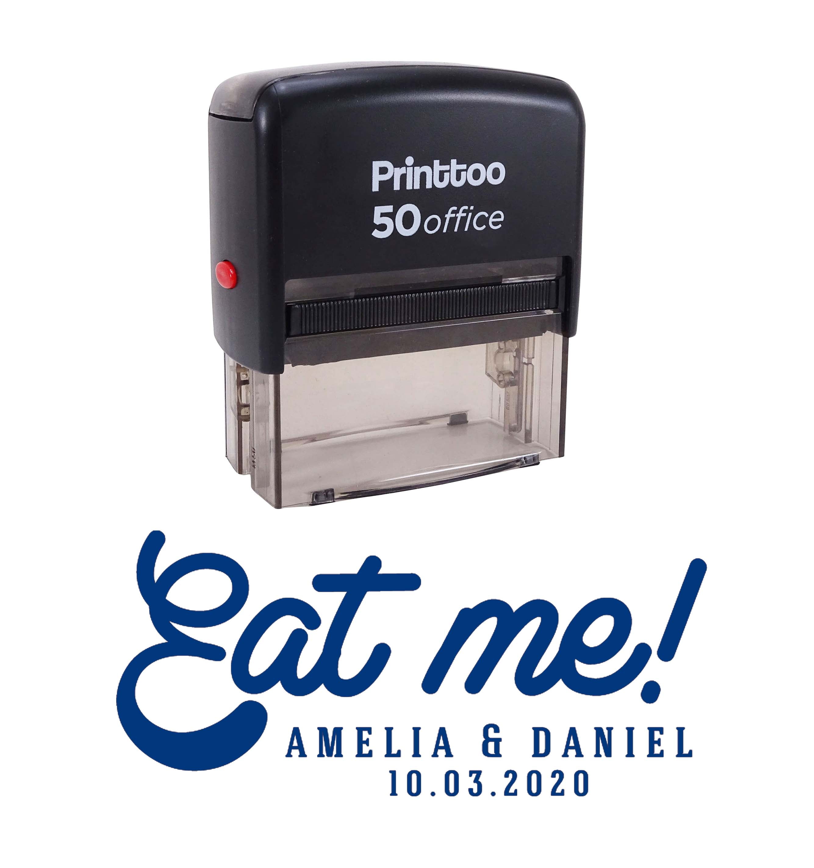 Printtoo Office Stationery Dater Stamp Filed By Text With Sign Space ...