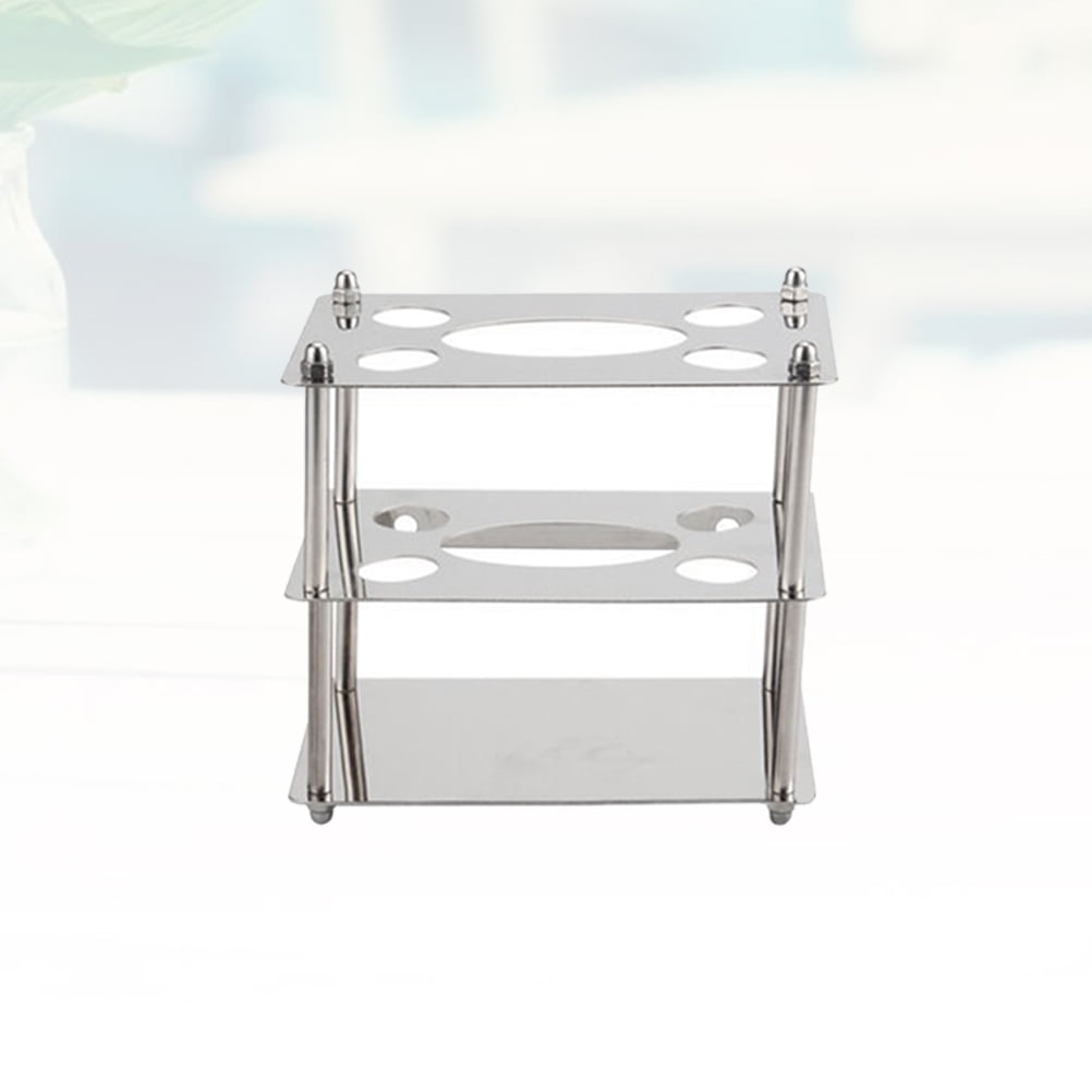 Click here for Festfends Silver Toothbrush Holder With Drainage F... prices