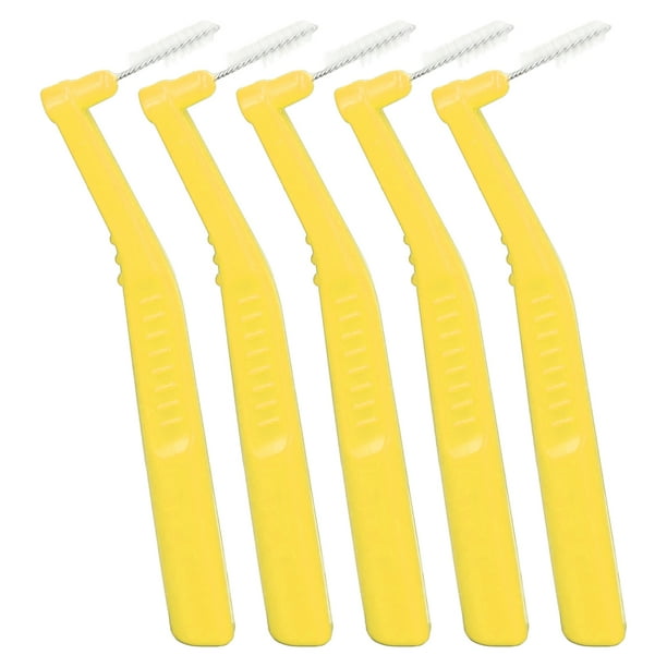 Interdental Brush, Professional Effective PP Handle Portable L Shaped ...