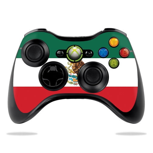 Skin Decal Wrap Compatible With Microsoft Xbox 360 Controller Mexican ...