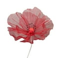 Simulated silk cloth flowers large flower outdoor wedding party ...