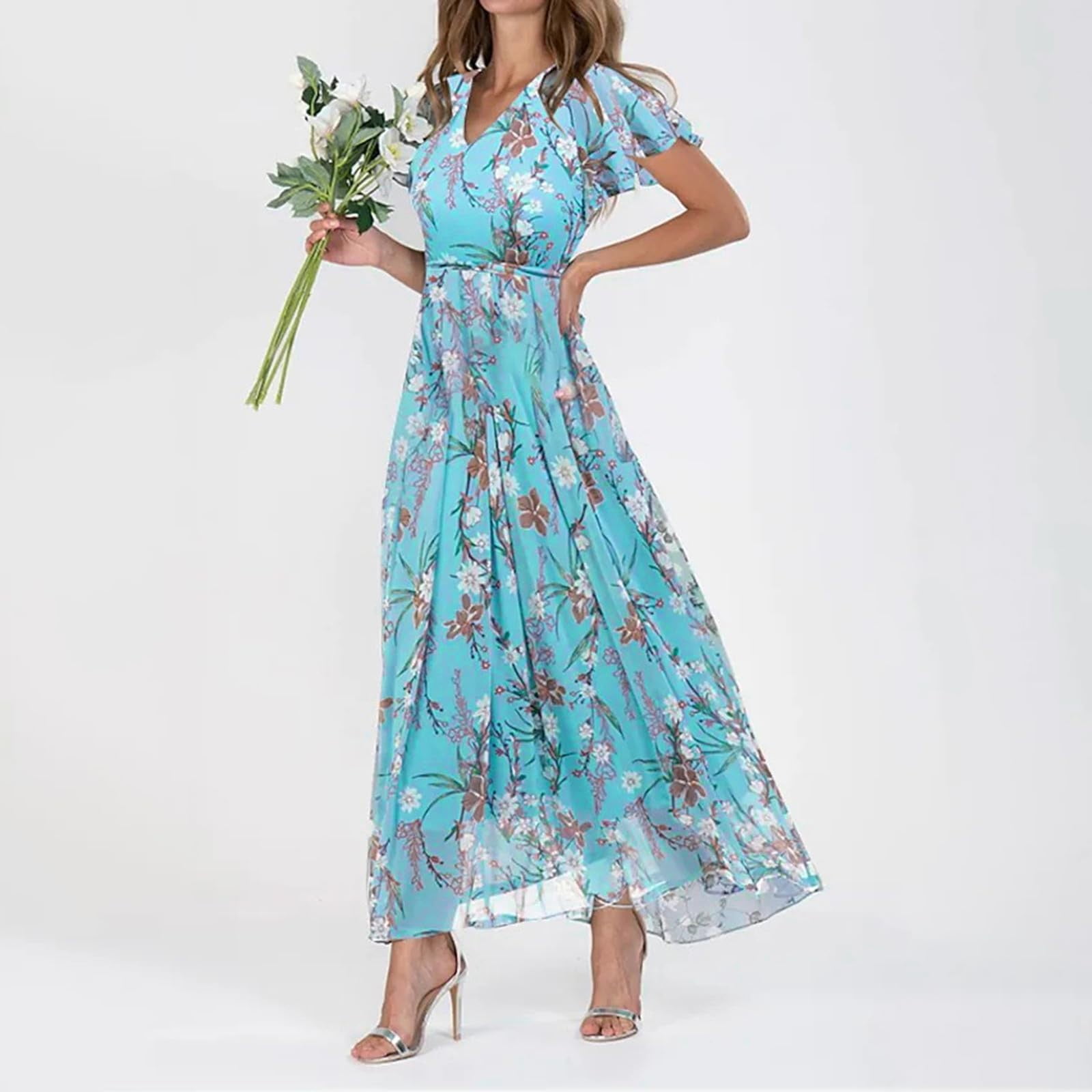 Click here for Hhsclothinggg Trendy Womens Casual Dress Swing Sty... prices