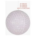 500 LED Twinkling Sphere - 12 Inch Blue & White Holiday Lights - Indoor ...