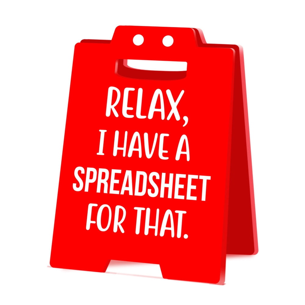 Letrero de Acrílico para Escritorio, Divertido Adorno Motivacional para ...