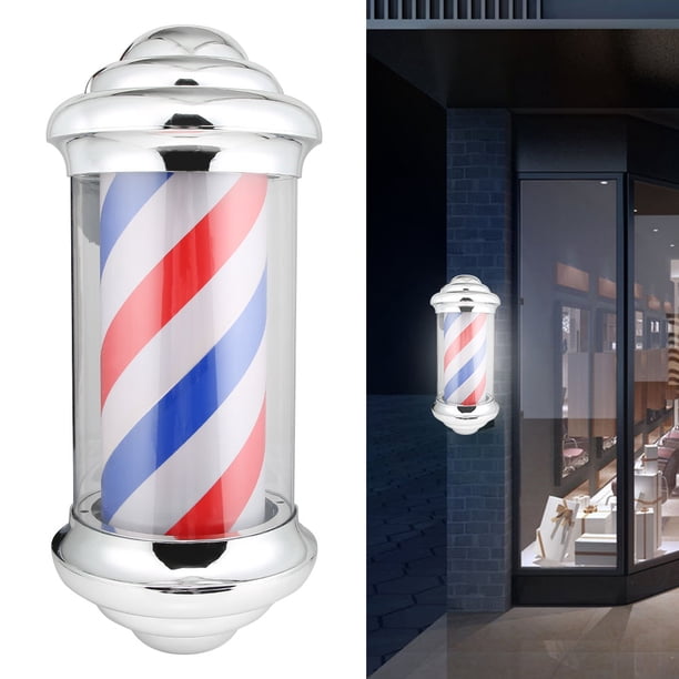 Poteau De Barbier, Enseigne De Barbier à LED, Super Lumineux Pour Salon ...