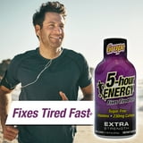 5-hour ENERGY Extra Strength Grape Shot 1.93 oz for Energy and Alertness - Walmart.com