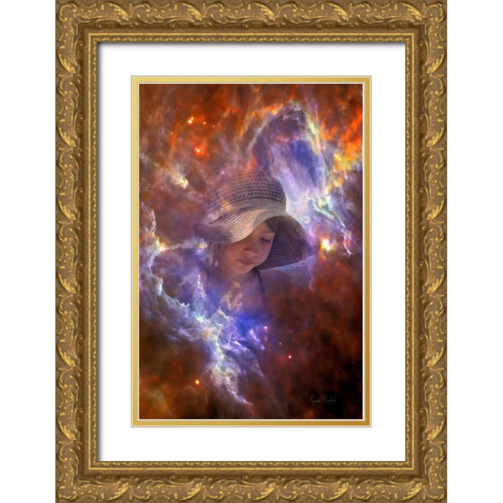 Murdock, Ramona 23x32 Gold Ornate Wood Framed with Double Matting ...