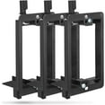 JUJHGRF-Low Voltage Mounting Bracket (1 Gang, 3 Pack), Low Voltage Wall ...
