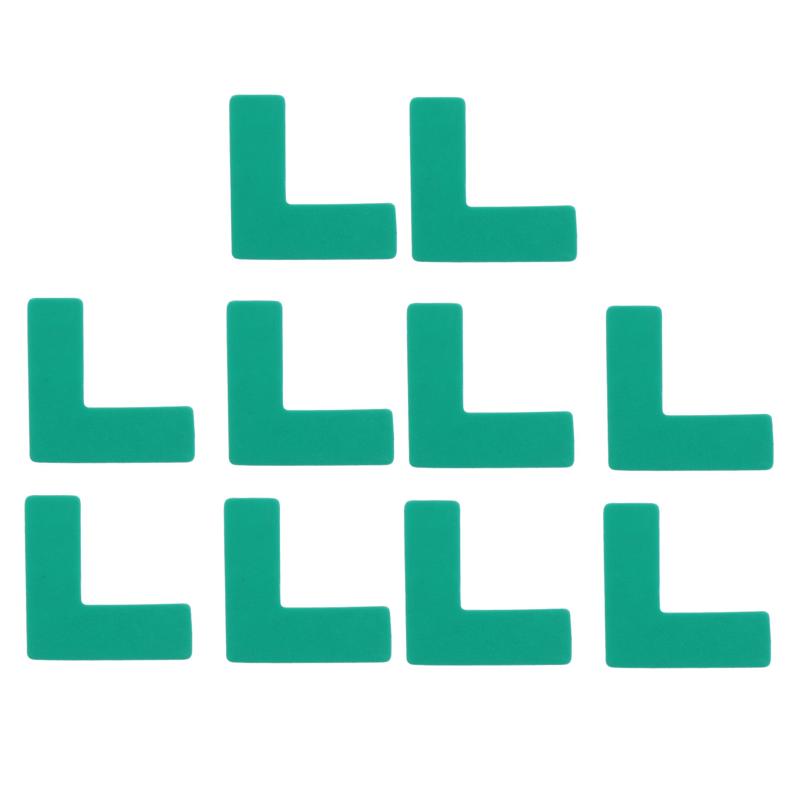 100Pcs Positioning Stickers Self-adhesive Warning Sign Sticker Decal ...