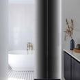 Art Black Window Privacy Film, Deep Black Gray Ombre Vintage Farmhouse ...