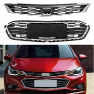 Labwork Front Bumper Grille Blak Honeycomb Mesh Upper Grill Fit for ...