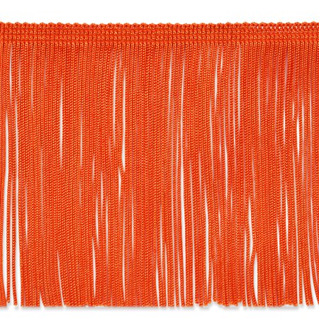 Expo International 5 Yards of 6" Chainette Fringe Trim, Orange ...