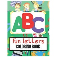 ABC Learning Coloring Book : alphabet coloring with different color ...