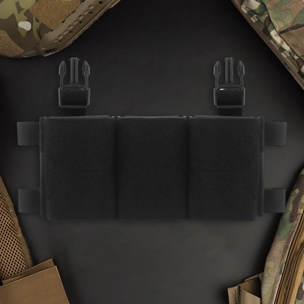 Porta revistas triple elástico, bolsas tácticas Molle Mag de 5,56 mm ...