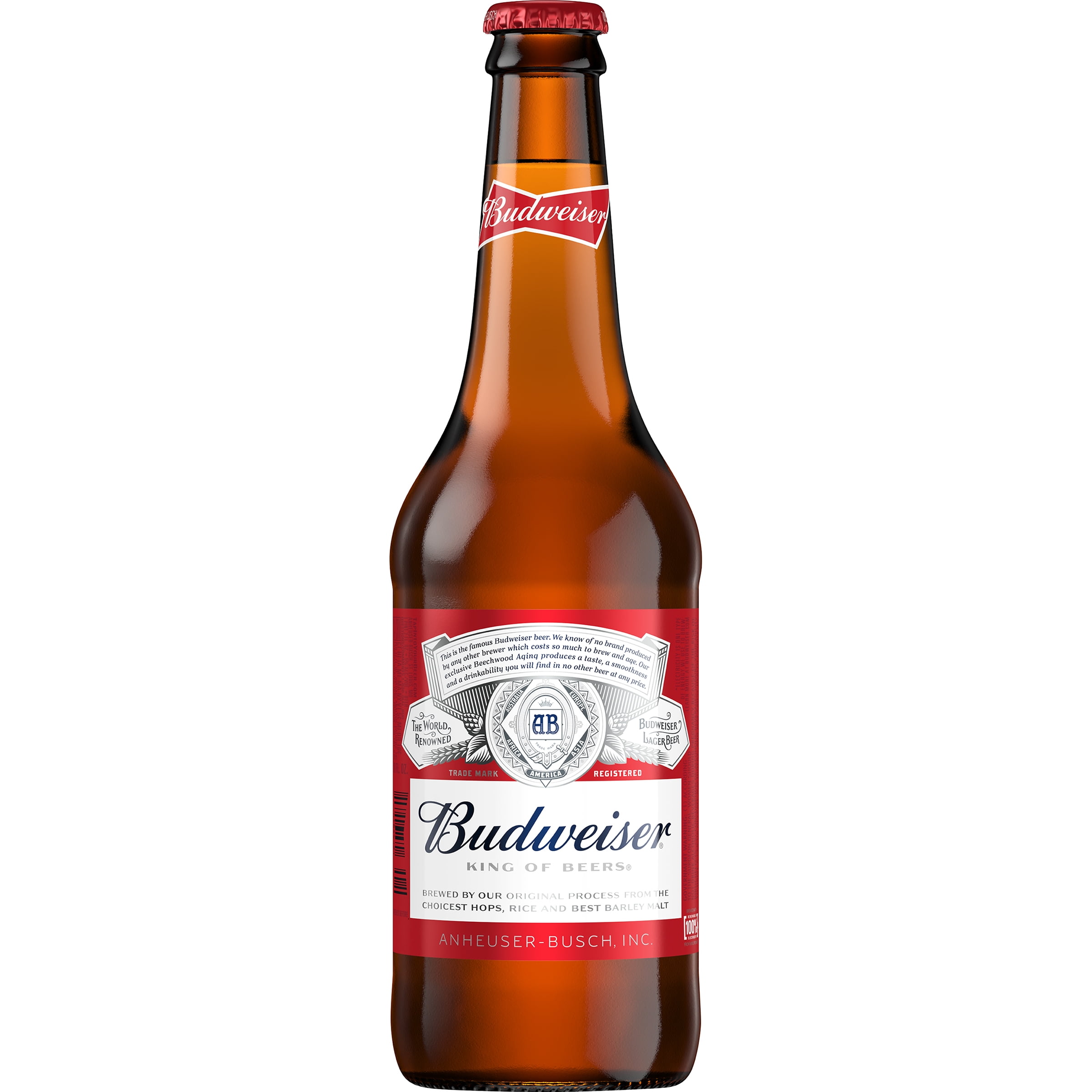 Budweiser® Beer 18 fl. oz. Bottle – BrickSeek