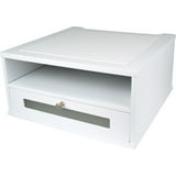 Victor Pure Monitor Riser - Stand - for monitor - metal, glass, wood ...