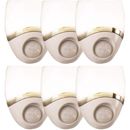 SAYDY Motion Sensor Night Light, 6 Pack – Plug In Motion Sensor Light ...