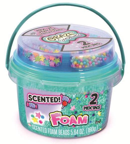 Craze Sensations Mix 'N Match Foam Mini Bucket (Scented, Green ...