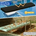 Ebaokuup 8 Ft Pool Diving Board Cover,600D Oxford Weatherproof Diving ...