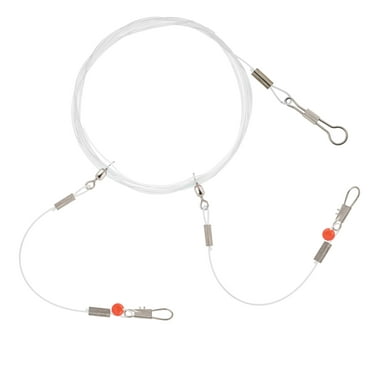 Hurricane DD-22SK Nylon Coated Wire 24" Double Drop Bottom Fishing Rig ...