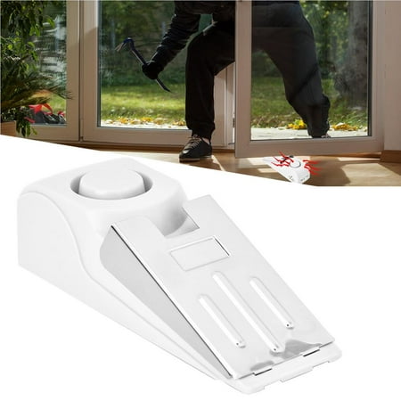 Portable Security Home Wedge Shaped Door Stop Block Alarm Blocking ...