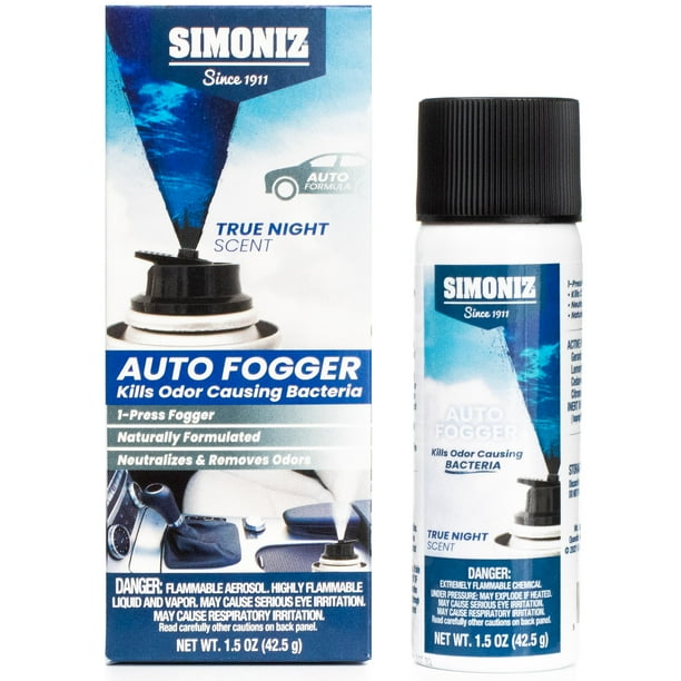Simoniz Automotive Odor & Bacteria Eliminating Vehicle Fogger/Freshener ...