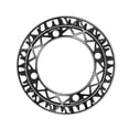 Aluminum Alloys Bicycles Single Disc Plate Bike 104BCD Chainring Integrated Tooth Plate ...