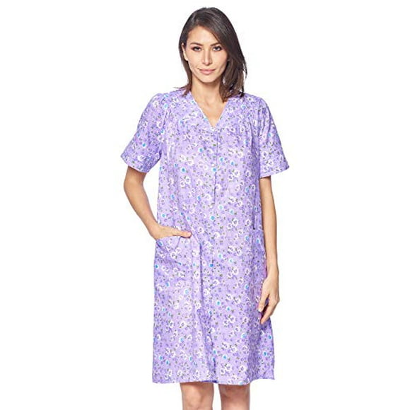 Snap Front Housecoat