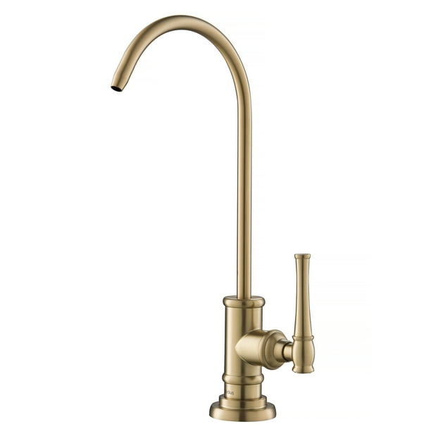 Allyn™ 100% Lead-Free Kitchen Water Filter Faucet in Brushed Gold ...