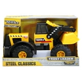 Tonka Classics Steel Front Loader Toy for Construction Imagination ...