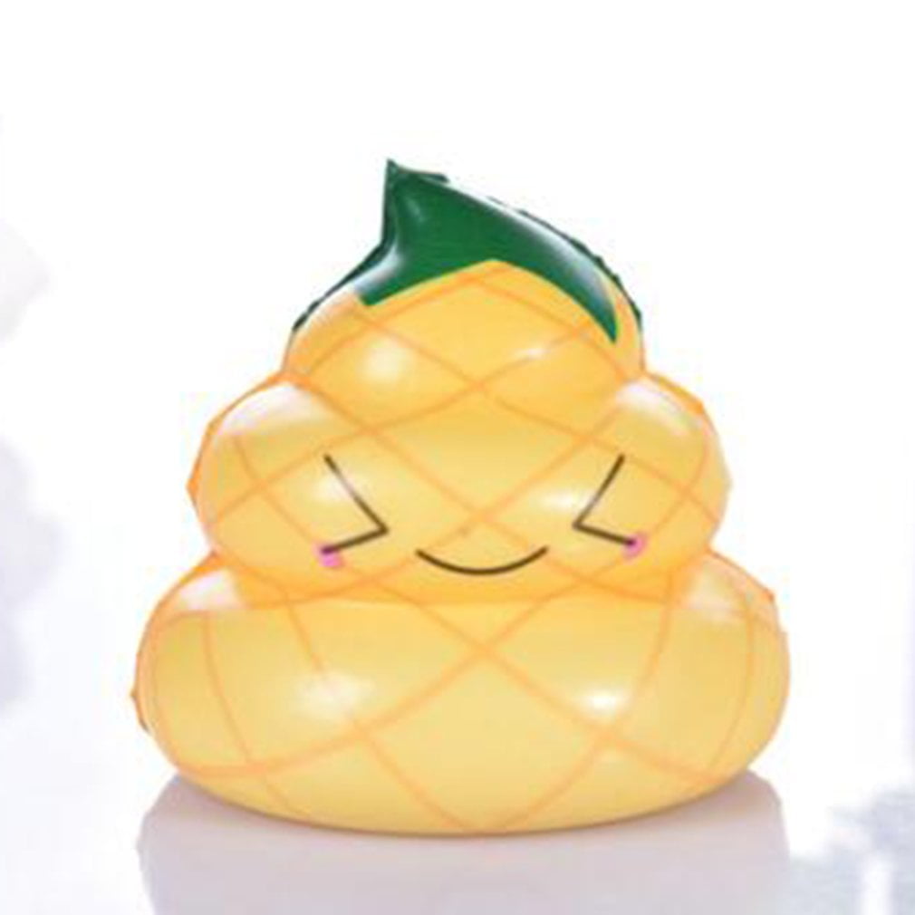 Simulation PU Poop Shape Slow Rebound Toy Creative Stress Relief Toy ...