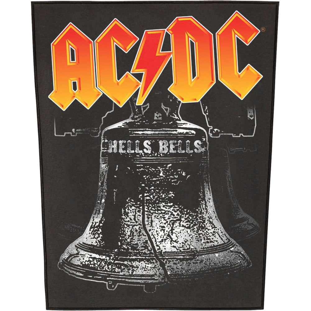 AC/DC Men's Hells Bells Back Patch Black - Walmart.com