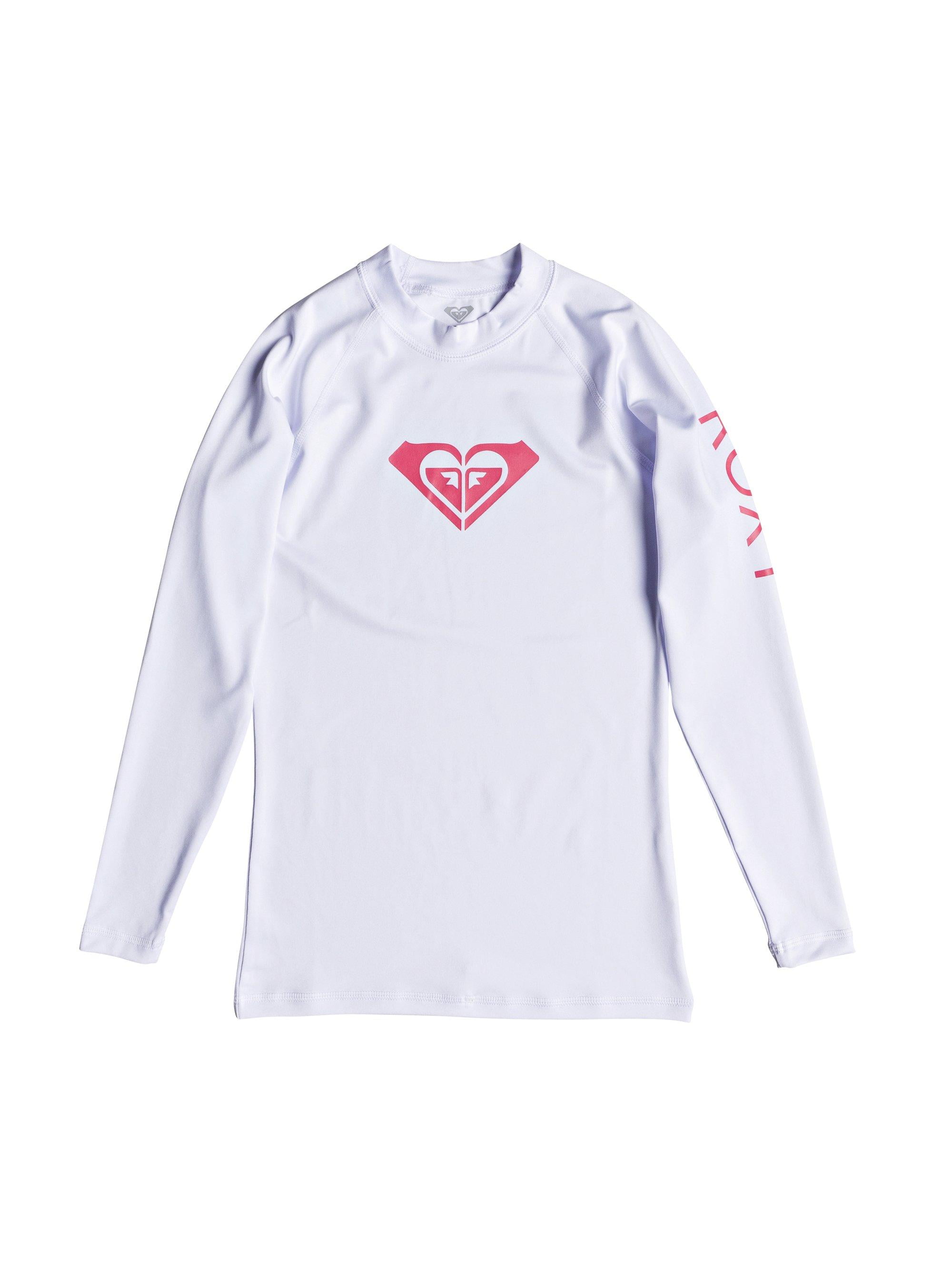 roxy women's whole hearted long sleeve rash guard - Walmart.com