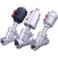 DN Series High Temperature And Corrosion Steam Pneumatic Valve Y Type ...
