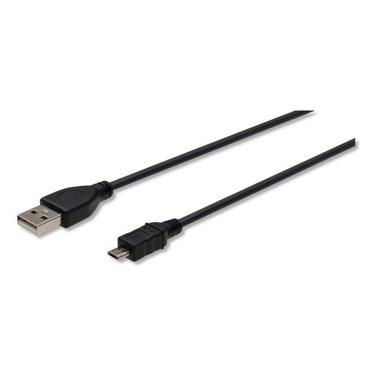 10FT USB TO MICRO USB IN BLACK - Walmart.com