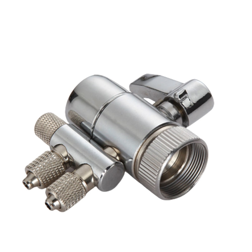 Two way Faucet Adapter Diverter Valve for Water Filters purifiers 1 ...