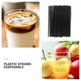 200pcs Bar Disposable Straws Disposable Coffee Straws Multi-function ...