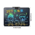 Rechargeable Kids Writing Board 16.5Inch LCD Screen Portable Drawing ...