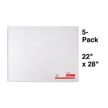 Pacon Poster Board Package, White, 10 / Pack (Quantity) - Walmart.com