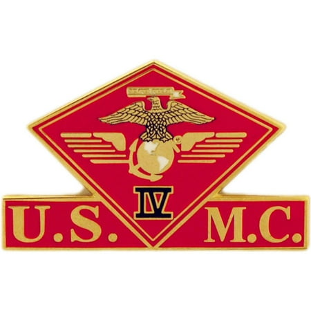 U.S.M.C. 4th Marine Aircraft Wing 1 3/8" - Walmart.com