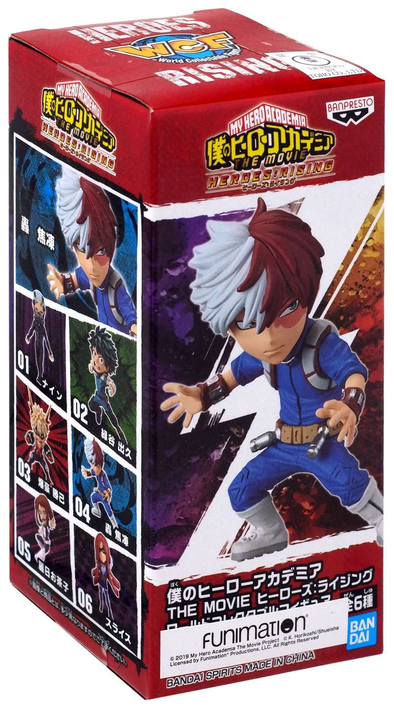 My Hero Academia WCF World Collectable Figure Shoto Todoroki PVC ...